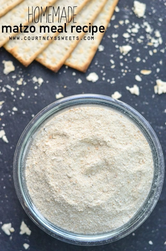 Matzo Meal Recipe