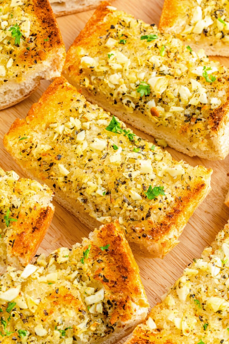 Garlic Bread Recipe - Courtney's Sweets