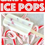 Candy Cane Ice Pops - Courtney's Sweets