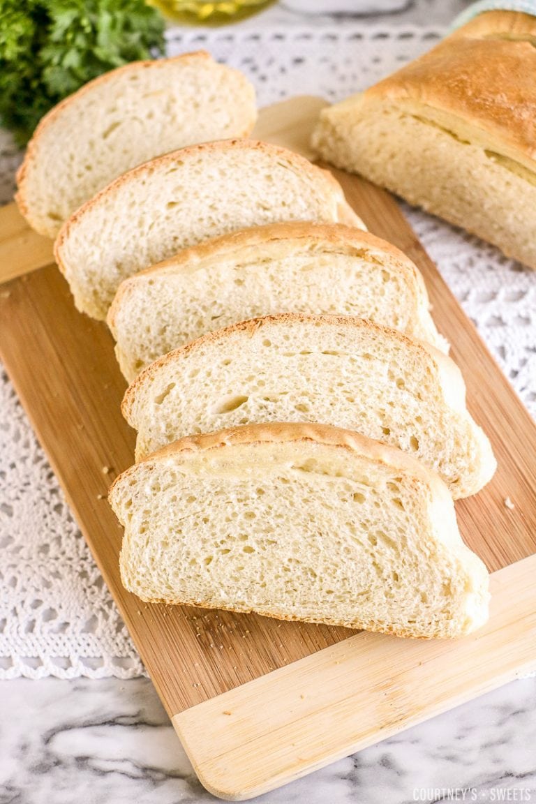 French Bread Recipe (stand mixer) - Courtney's Sweets