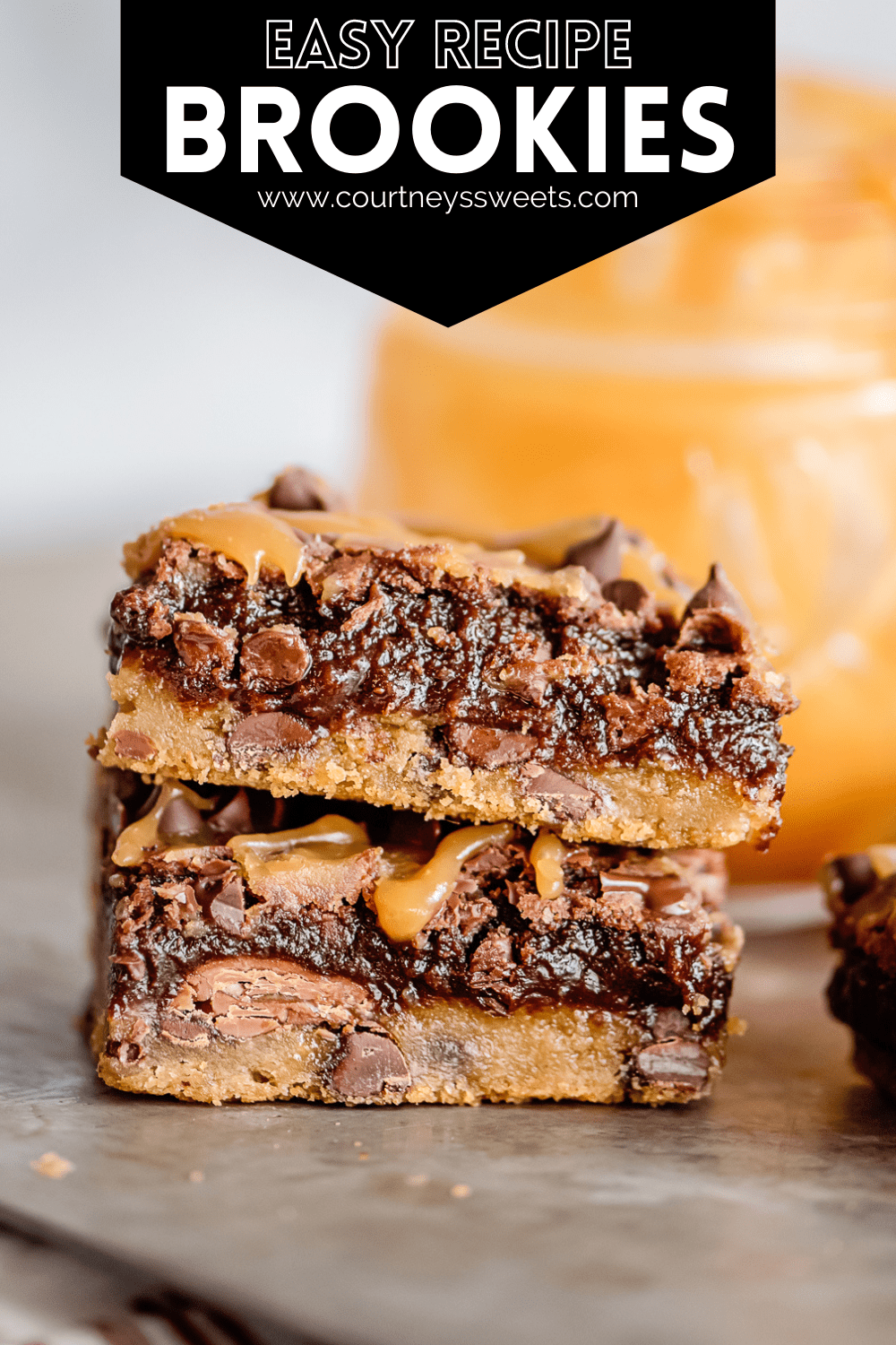 Brookies Recipe - Courtney's Sweets