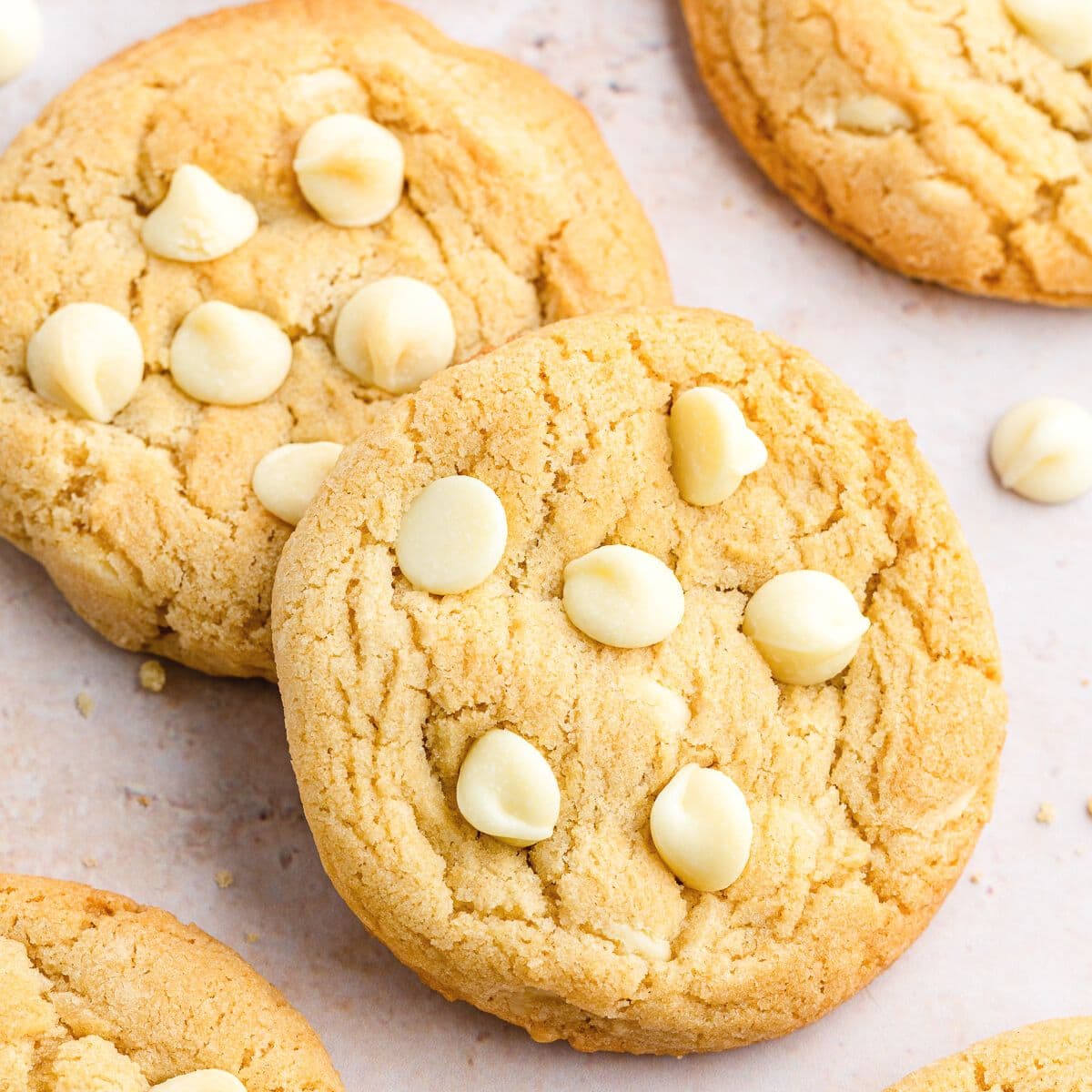 White Chocolate Chip Cookies - Courtney's Sweets