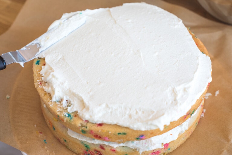 Confetti Cake (Sprinkle Cake) - Courtney's Sweets