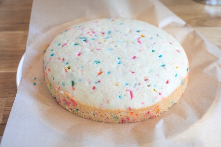 Confetti Cake (Sprinkle Cake) - Courtney's Sweets