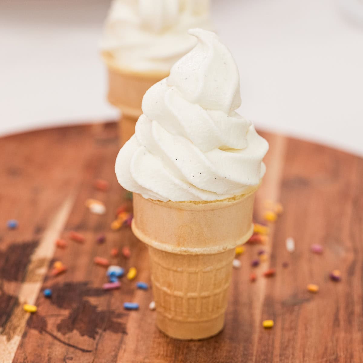 Vanilla Soft Serve Recipe - Courtney's Sweets