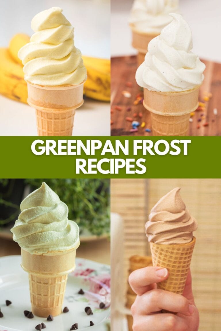 GreenPan Frost Soft Serve Recipes - Courtney's Sweets